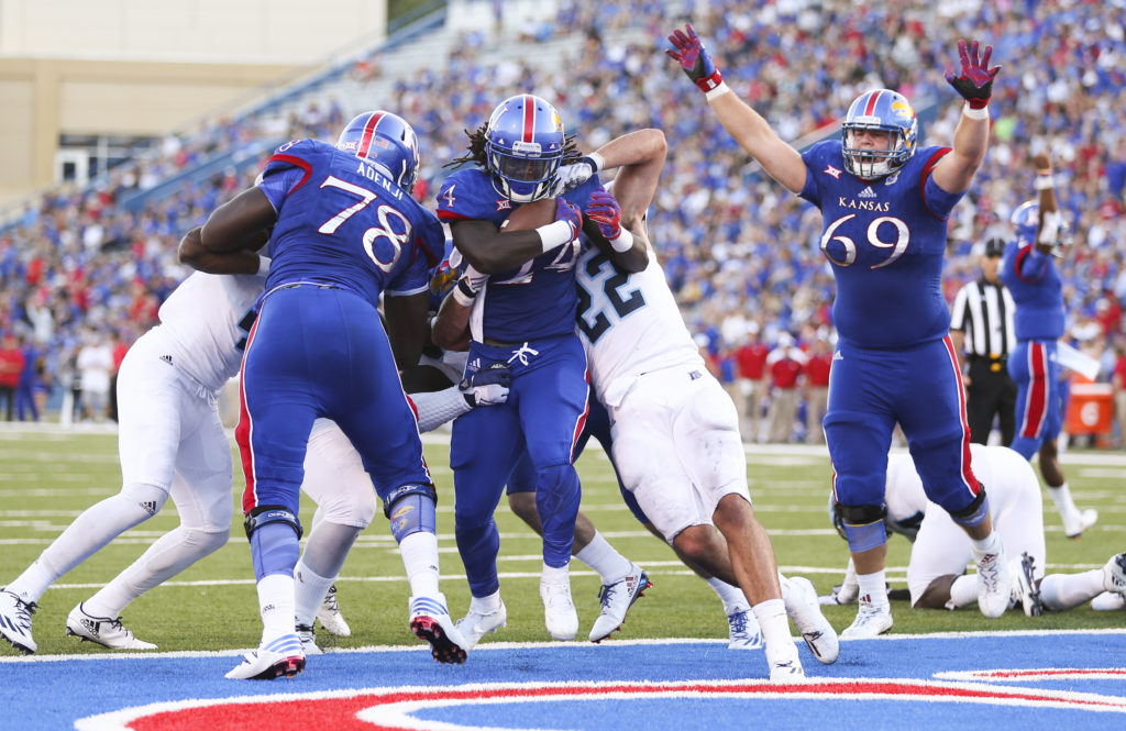 Domination: KU football snaps winless streak with 55-6 victory | News ...